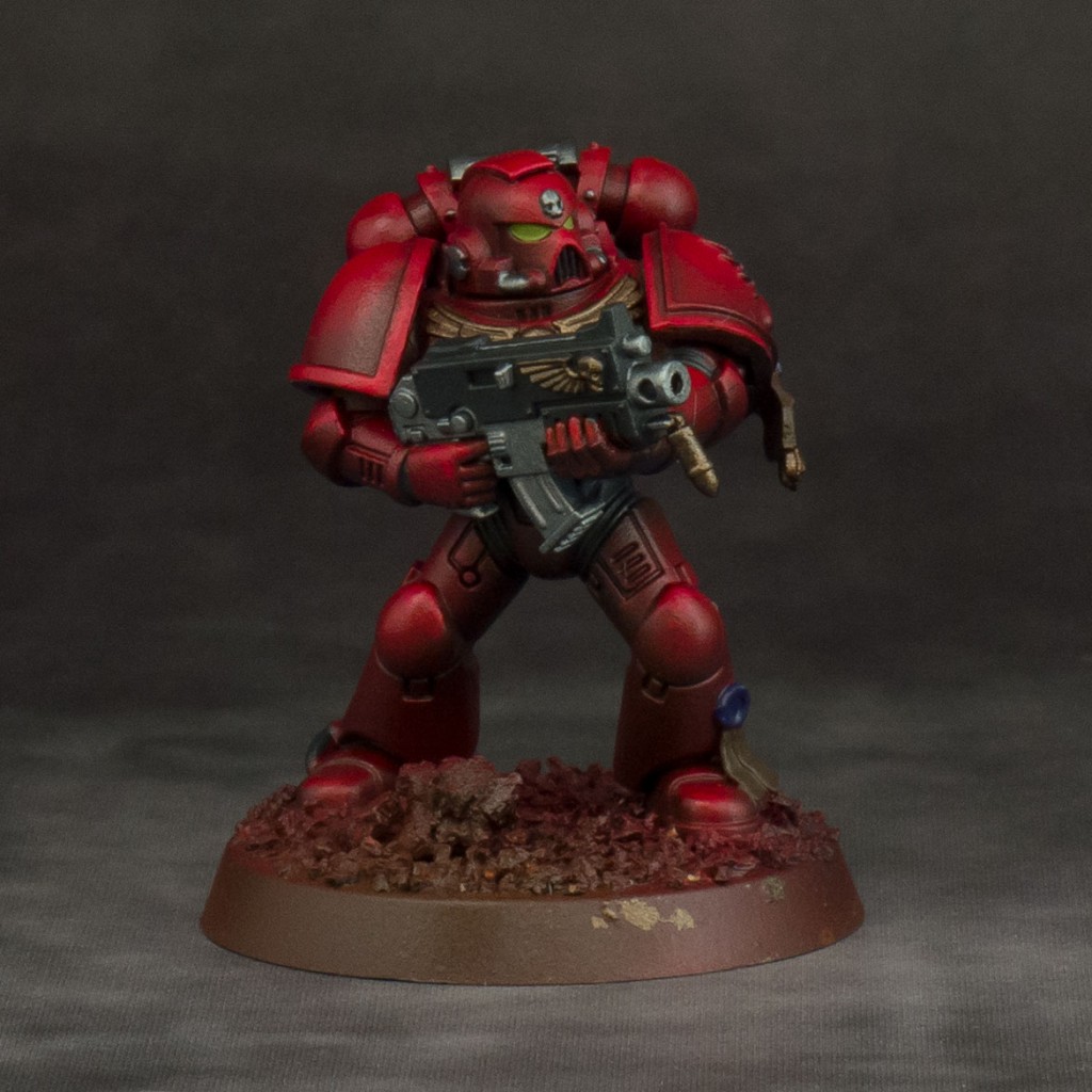 How to paint Blood Angels – Part II » The Mighty Brush