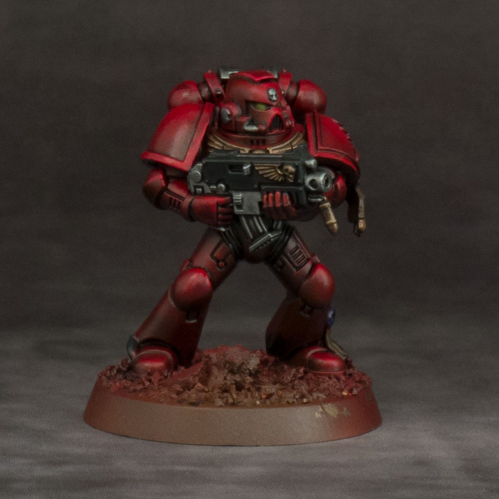 How to paint Blood Angels – Part II » The Mighty Brush