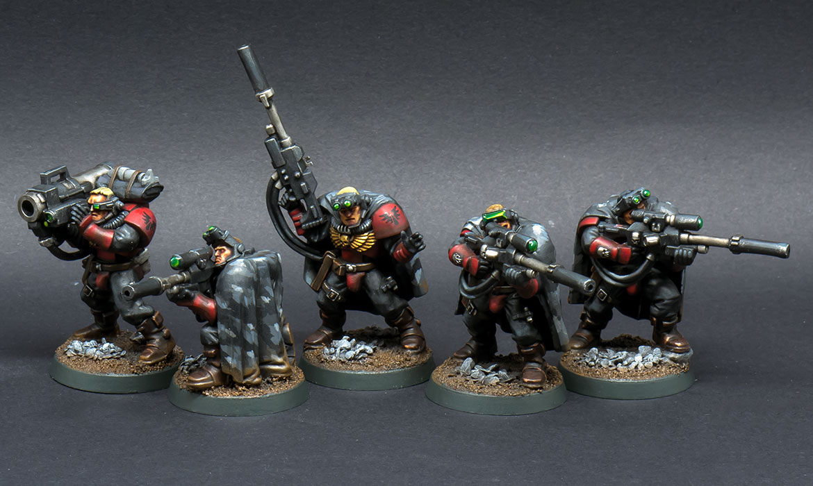 Blood Angels Scout Snipers » The Mighty Brush