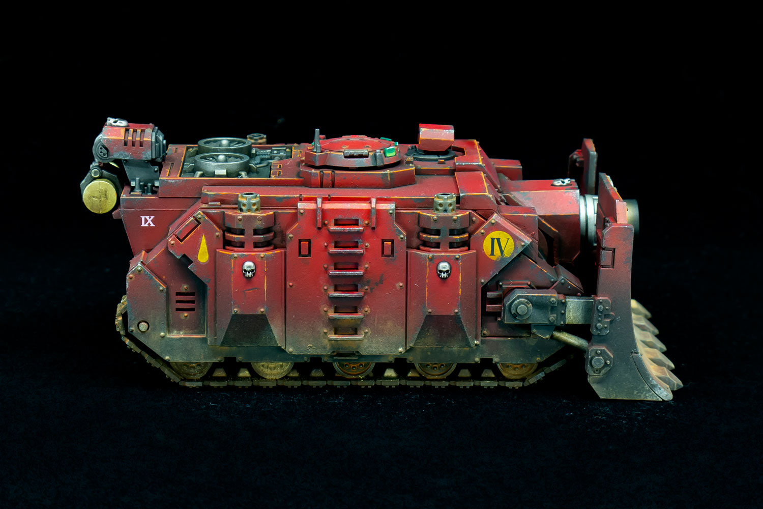 Blood Angels Vindicator » The Mighty Brush