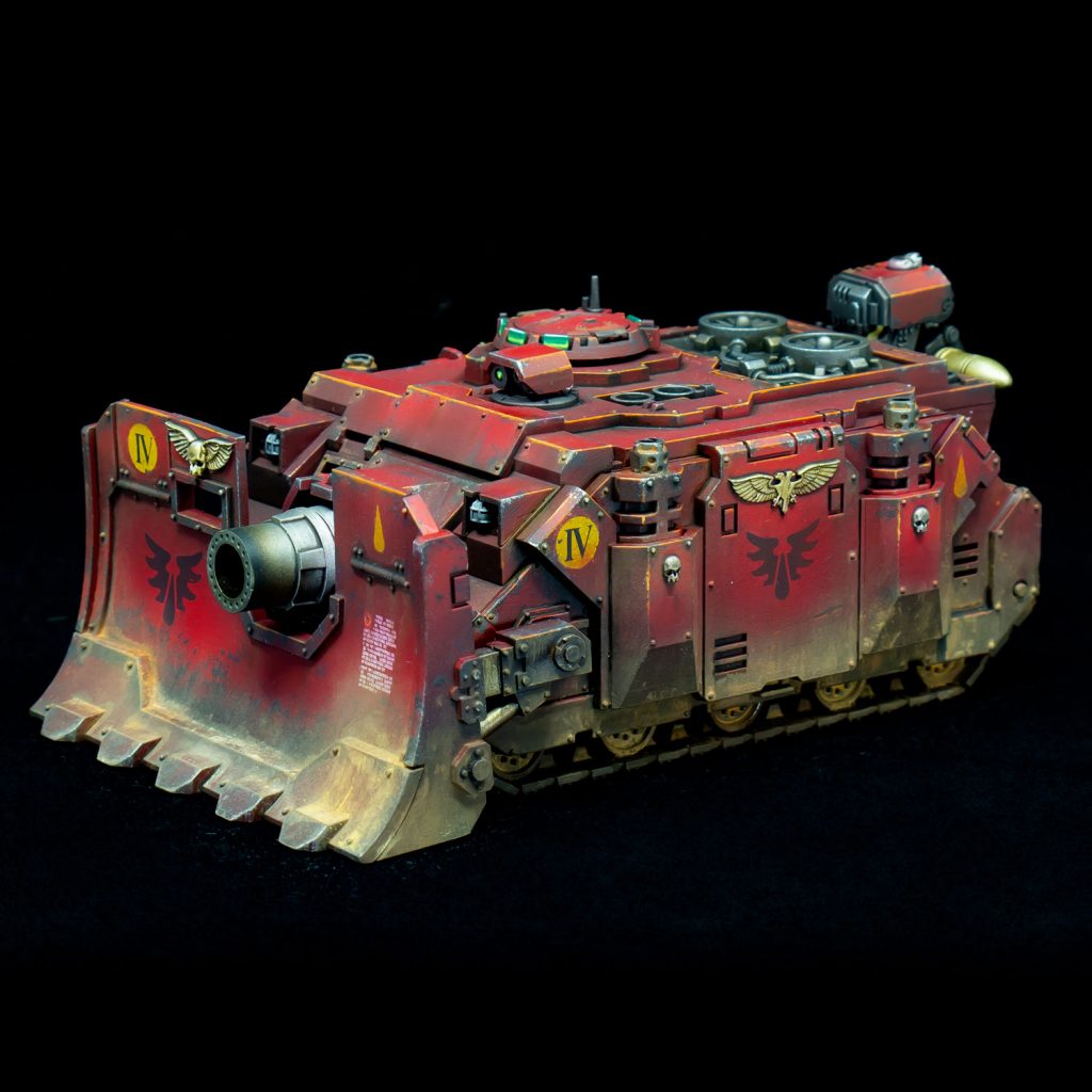 Blood Angels Vindicator | The Mighty Brush