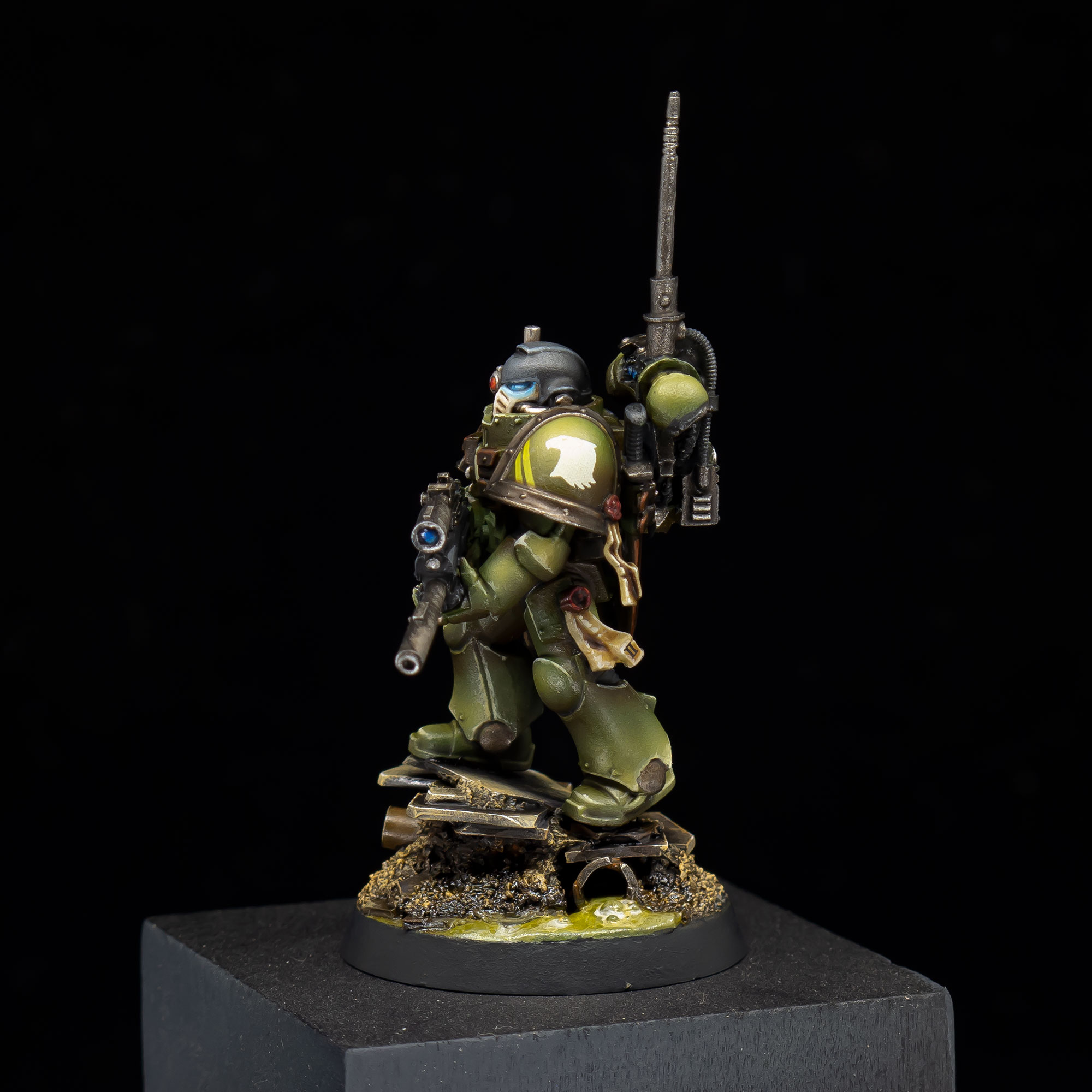 Lias Issodon, Chapter Master of the Raptors » The Mighty Brush