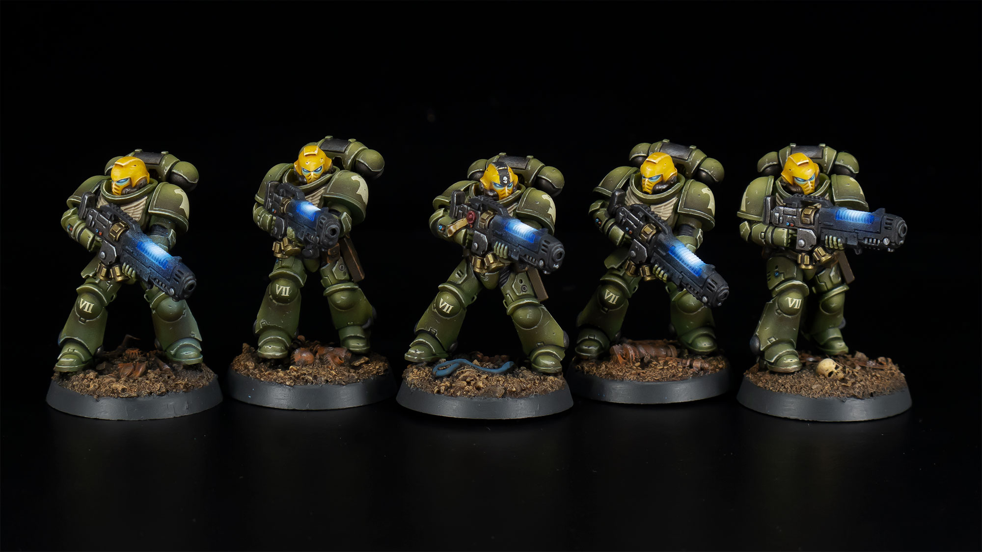Raptors Primaris Hellblasters Squad 02 » The Mighty Brush