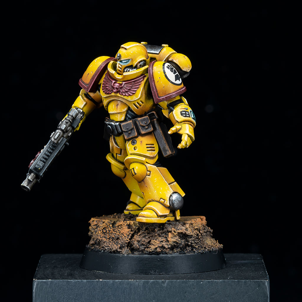 Imperial Fists Intercessor | The Mighty Brush