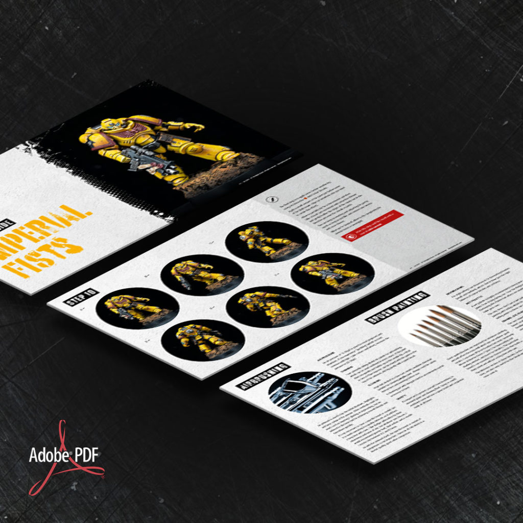 How to Paint Imperial Fists PDF Painting Guide » The Mighty Brush