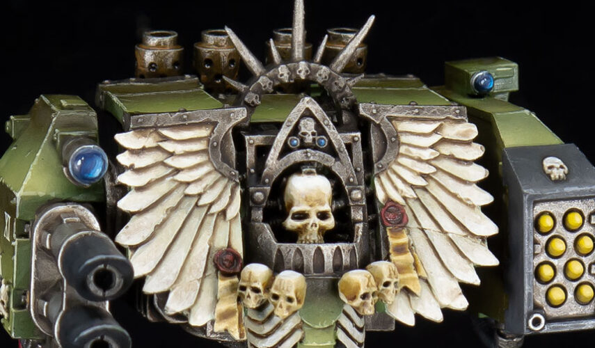 Raptors Forge World Chaplain Dreadnought » The Mighty Brush