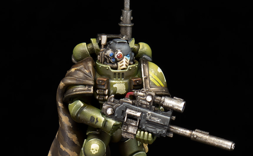 Lias Issodon, Chapter Master of the Raptors » The Mighty Brush