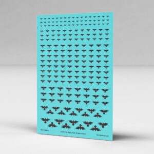 Blood Drops Transfers Decals » The Mighty Brush